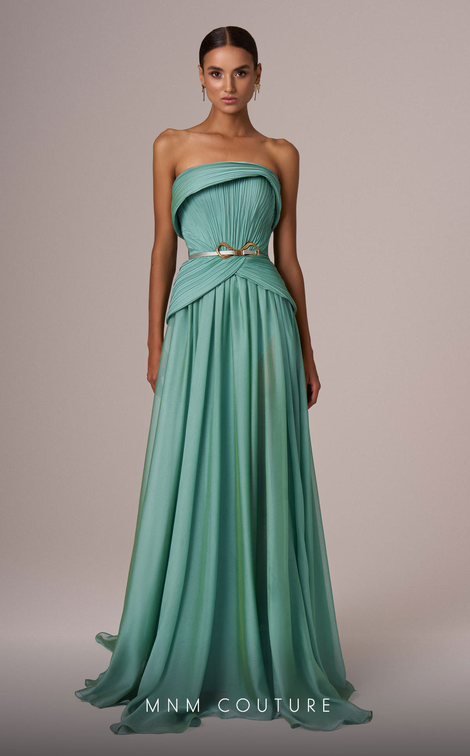 MNM Couture E0082 Elegant Flowy A-Line Evening Gown – Mia Bella Couture