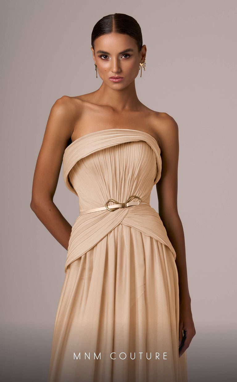 MNM Couture E0082 Elegant Flowy A-Line Evening Gown – Mia Bella Couture
