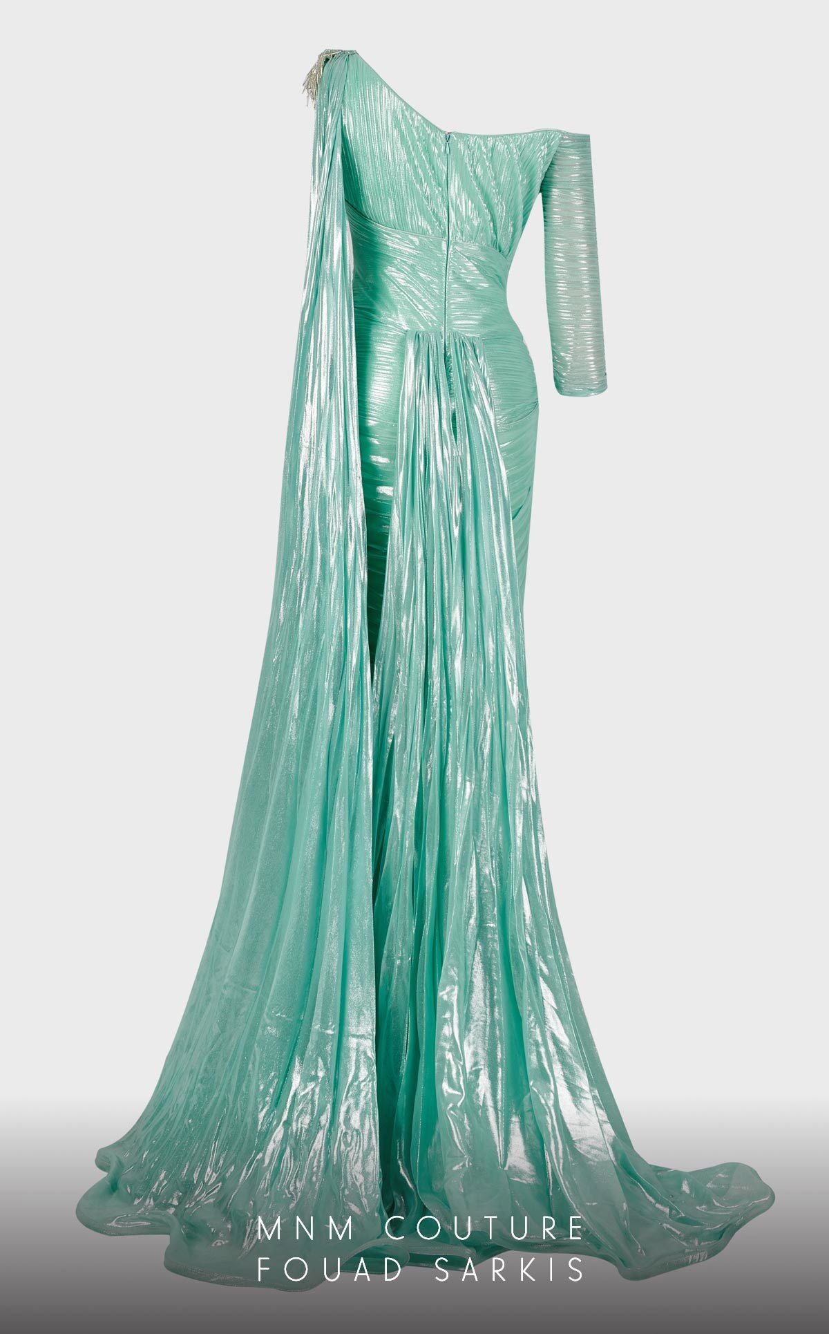 MNM Couture 2744 Elegant Flowy Evening Gown – Mia Bella Couture